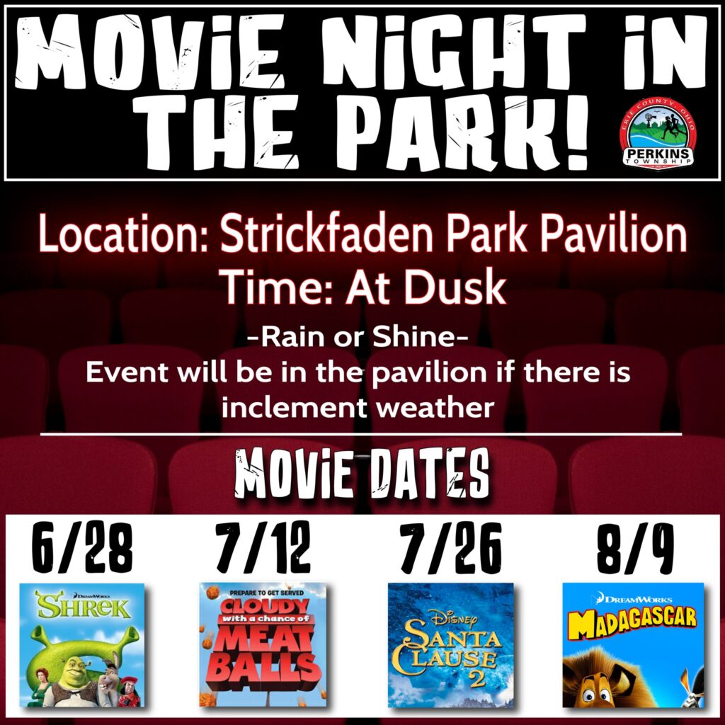 Movie Night - Cloudy with a Chance of Meatballs - Perkins Township