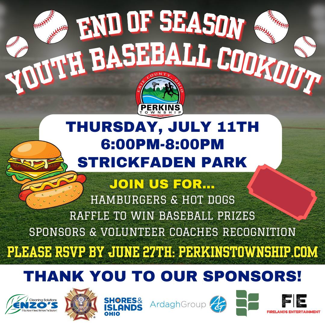 Baseball Cookout - Perkins Township
