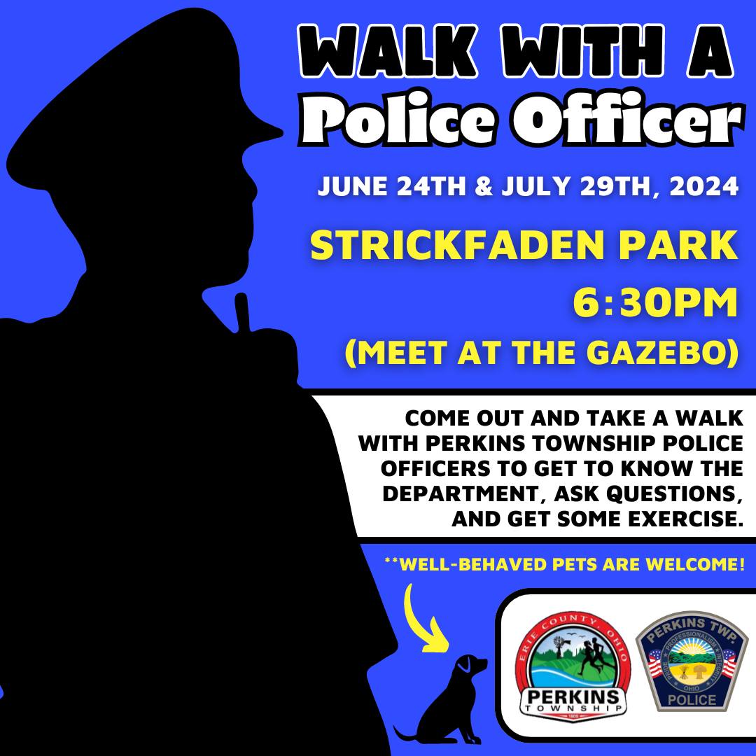 Walk with a Police Officer - Perkins Township